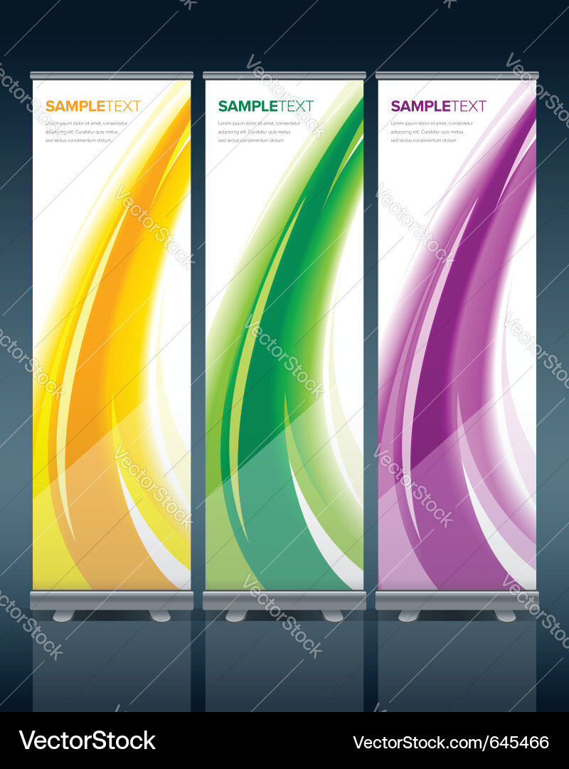 Abstract Celebration Banner Royalty Free Vector Image
