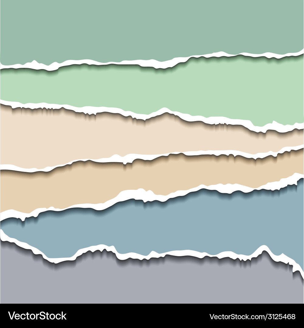 Torn paper Royalty Free Vector Image - VectorStock