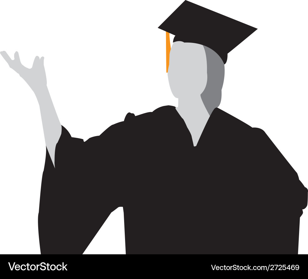 Graduate Royalty Free Vector Image - VectorStock