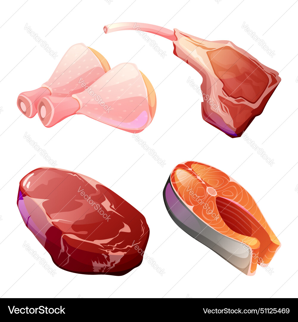 Meat Slices Vector Images (over 44,000)