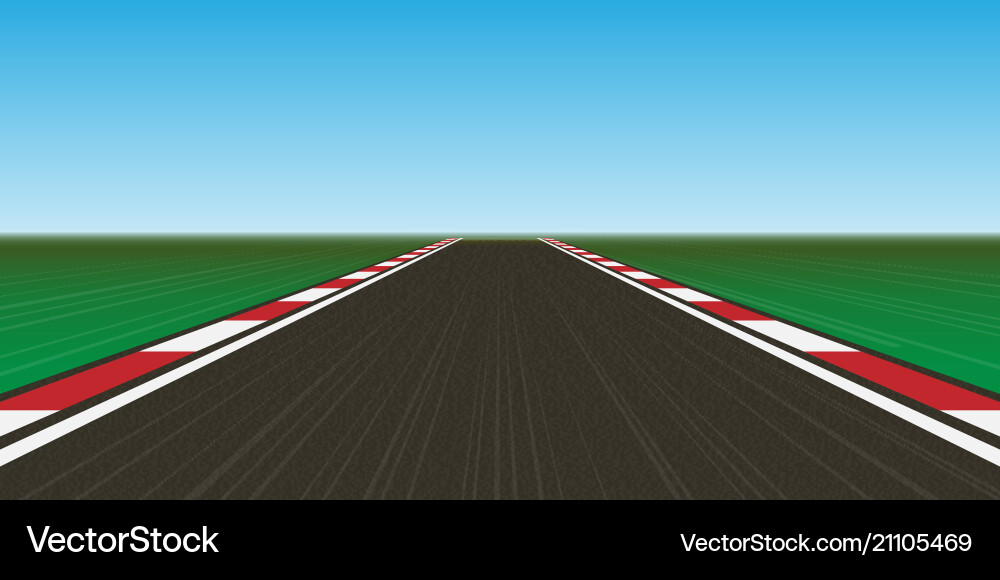 Race track Royalty Free Vector Image - VectorStock