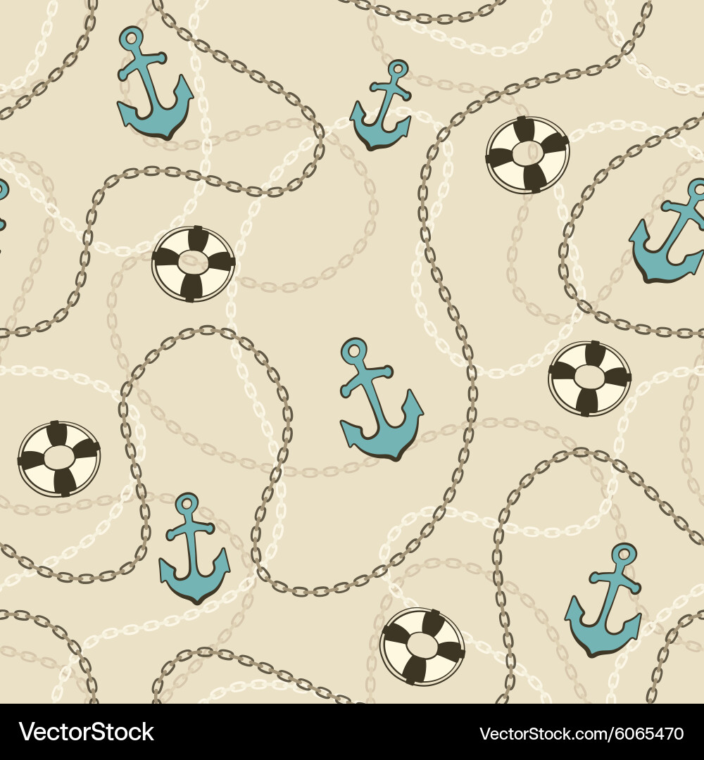 Sailor pattern Royalty Free Vector Image - VectorStock