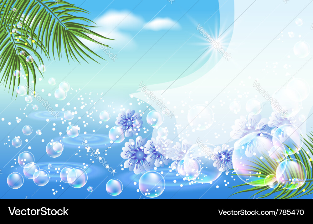 Tropical magic Royalty Free Vector Image - VectorStock