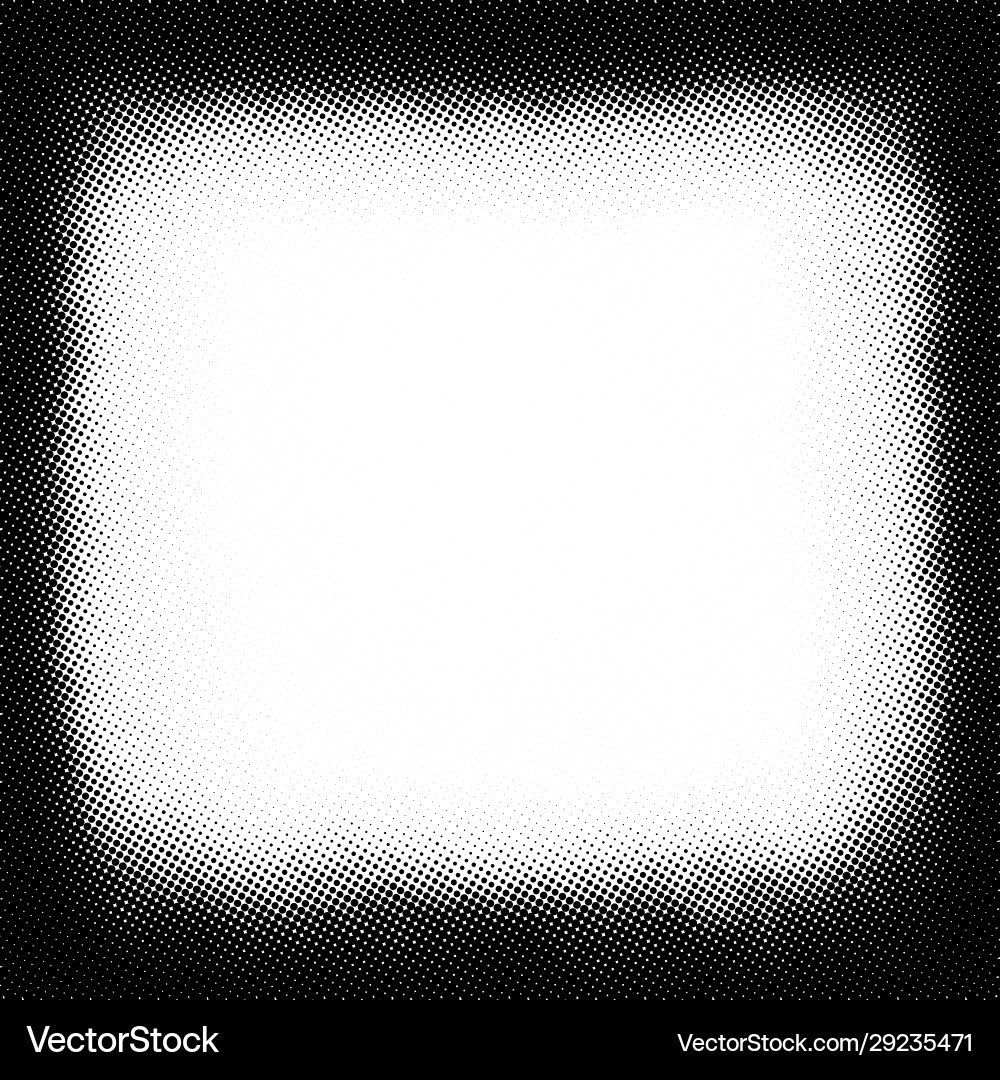 Vintage Noise Texture - Black & White Vector Image