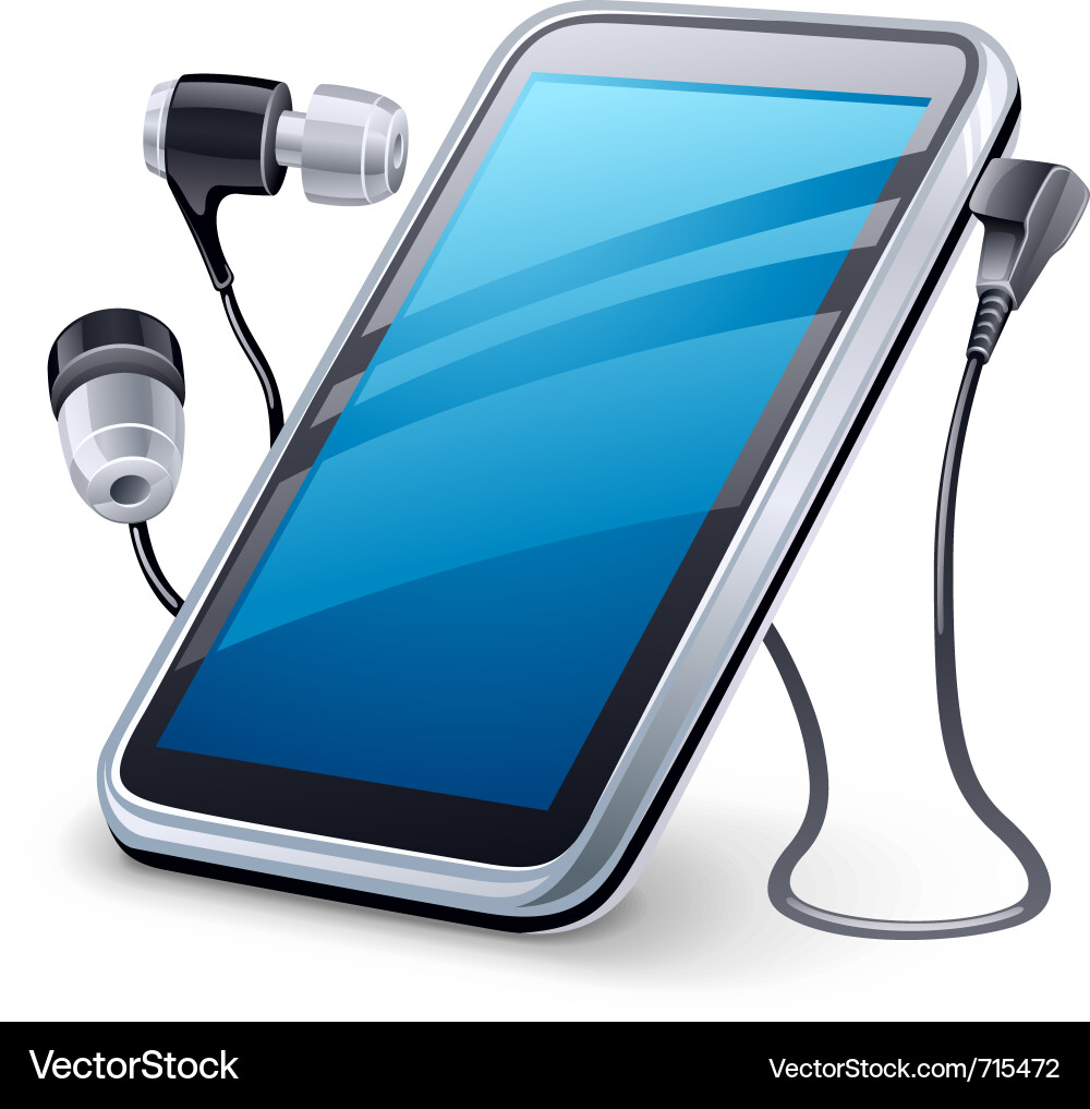 Personal media player Royalty Free Vector Image