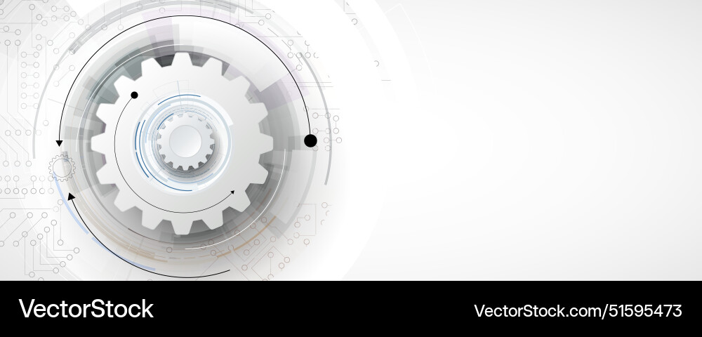 Abstract computer technology background network Vector Image