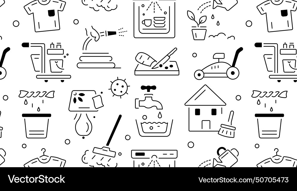 Cleaning supplies Royalty Free Vector Image - VectorStock