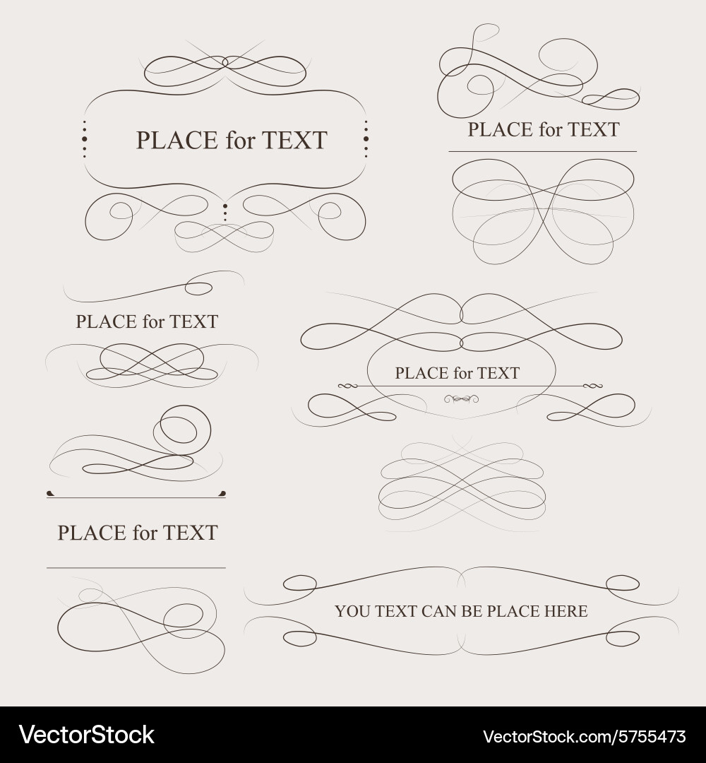 Page decoration Royalty Free Vector Image - VectorStock