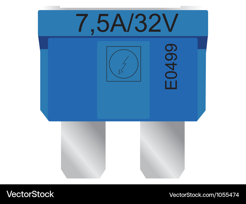 Auto Fuses Lizenzfreies Vektorbild - VectorStock