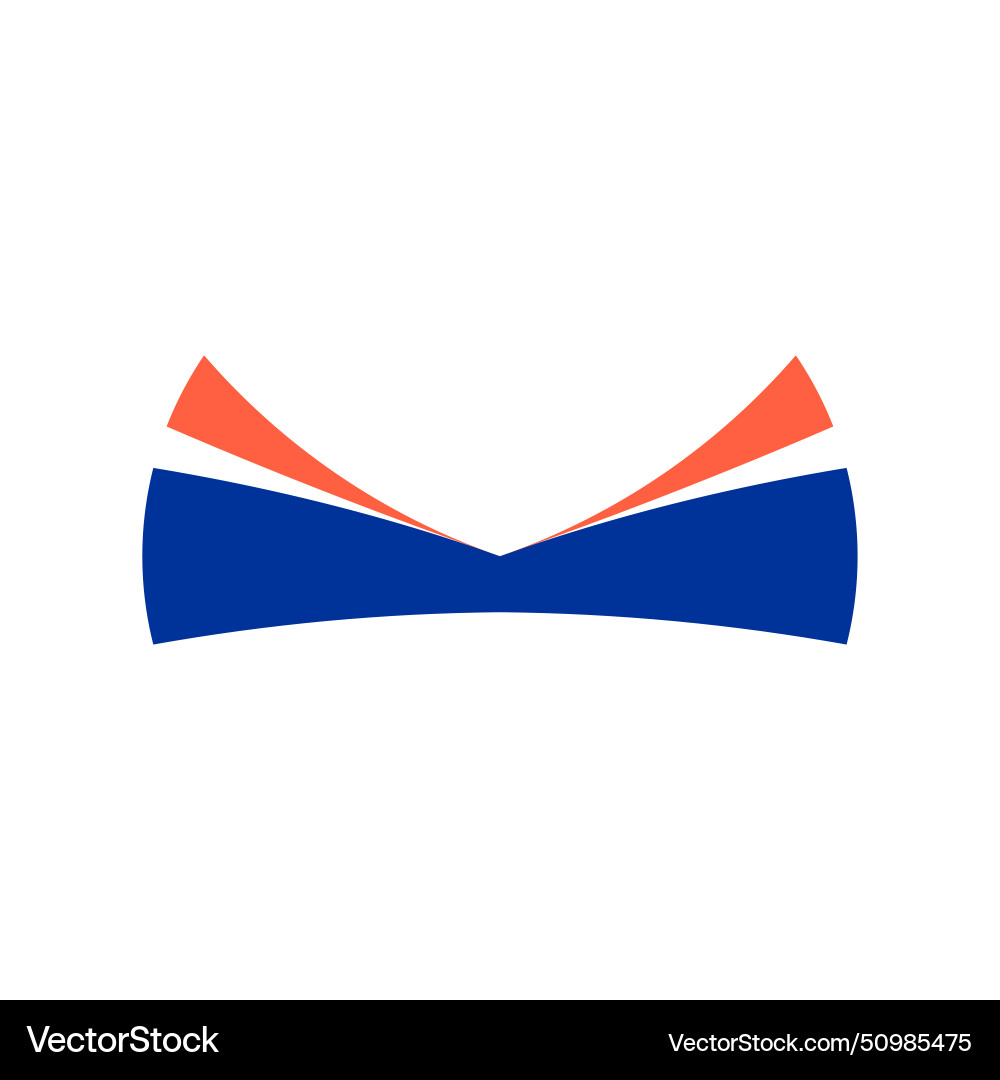 Open book abstract icon library logo Royalty Free Vector