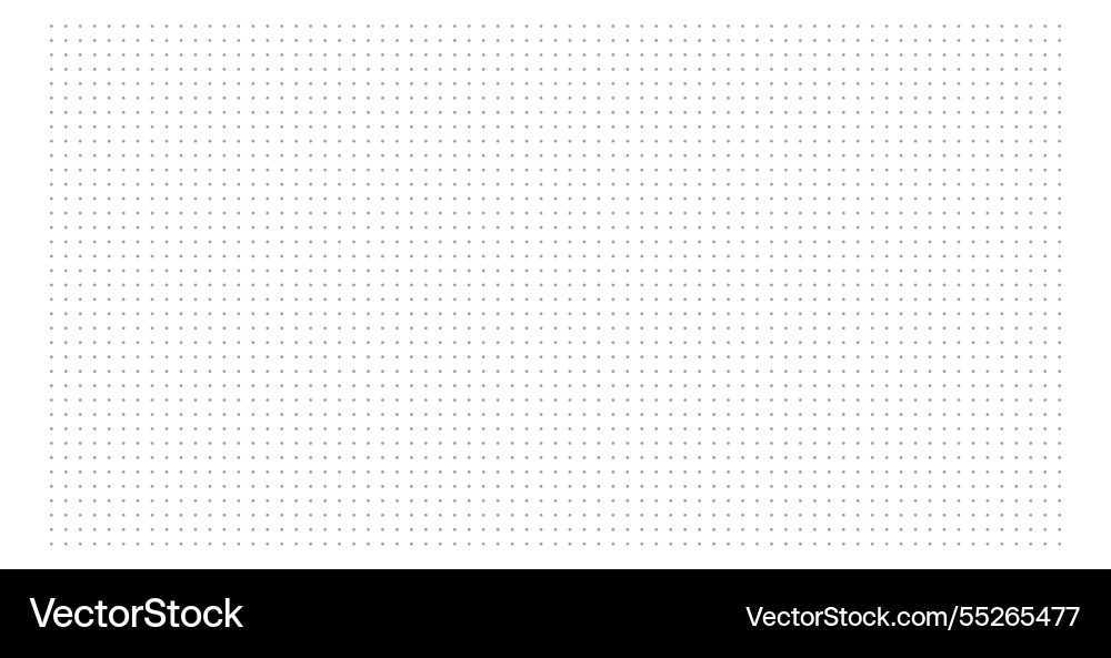 Dotted grid paper notebook background Royalty Free Vector