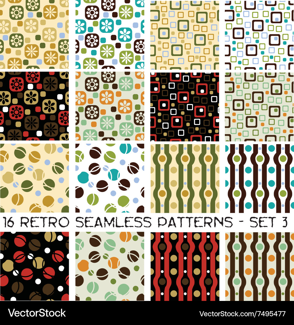 Patterns Royalty Free Vector Image - VectorStock