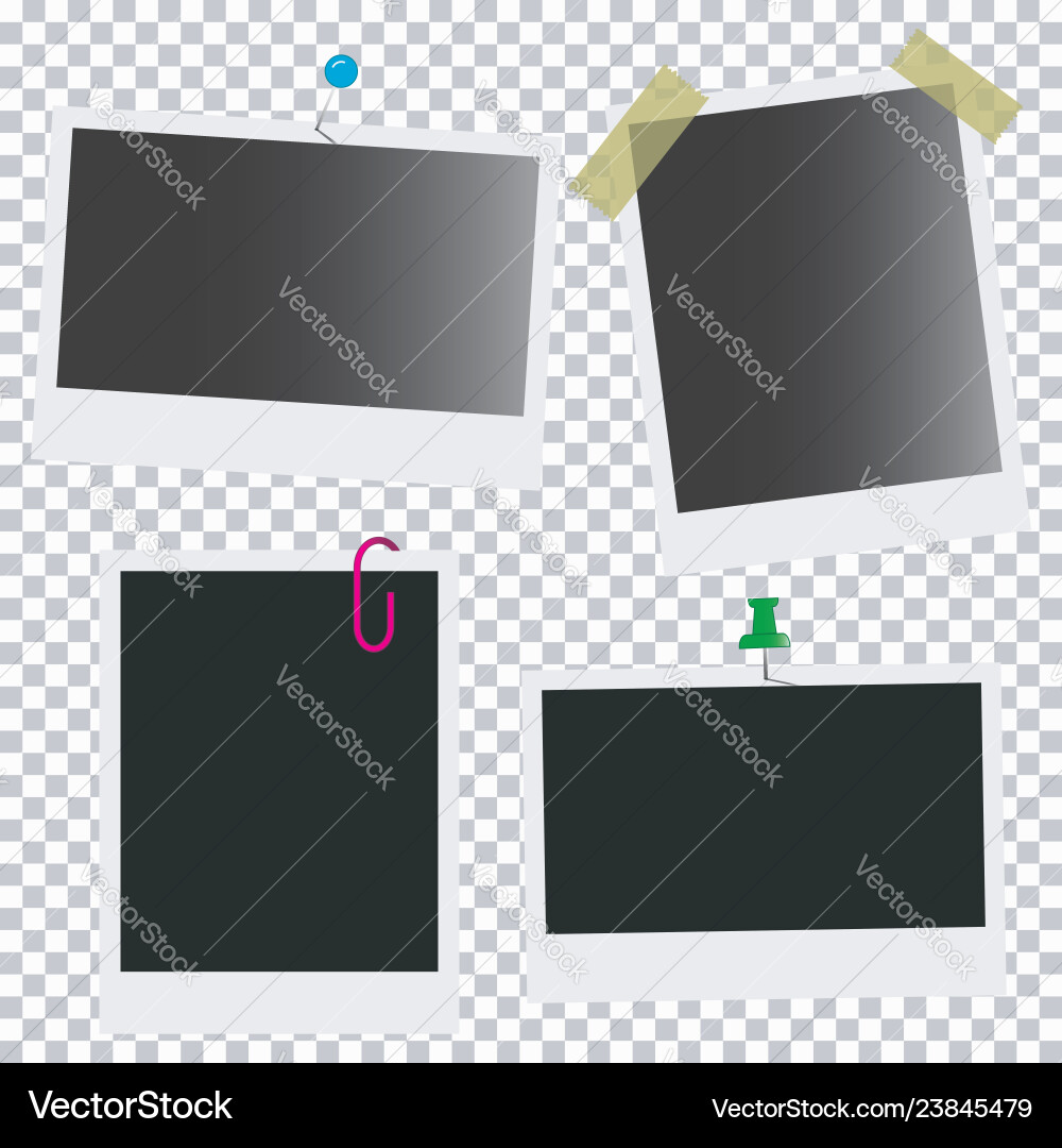 Retro Photo Collage Royalty Free Vector Image - VectorStock