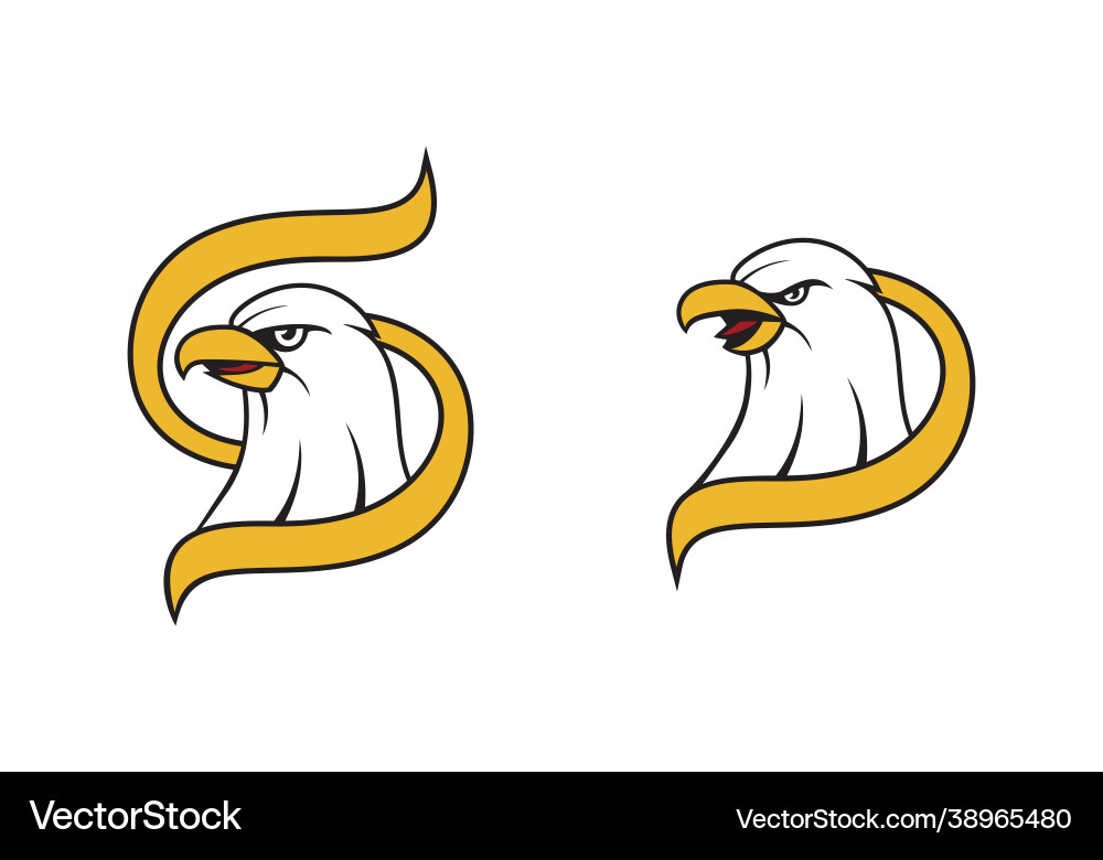 Eagle head design Royalty Free Vector Image - VectorStock