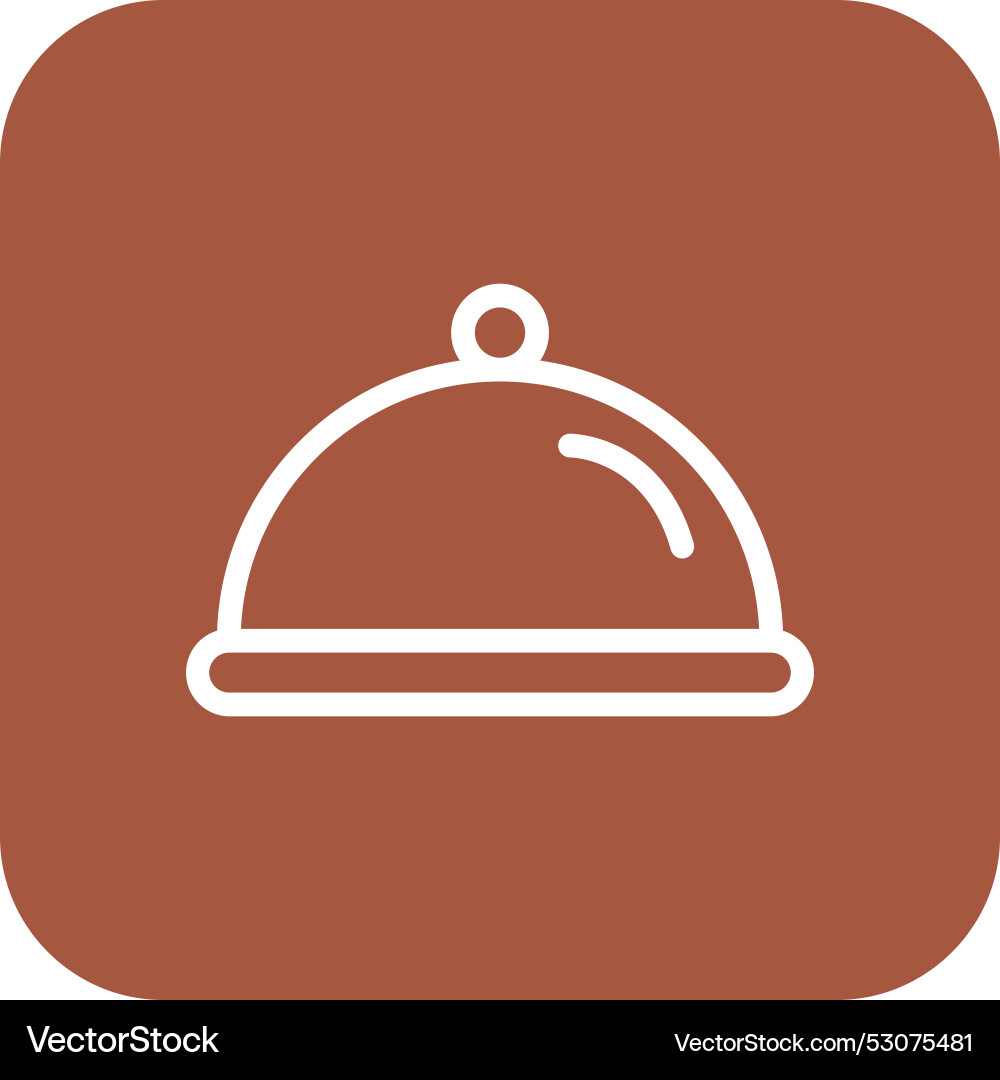 Food tray icon design Royalty Free Vector Image