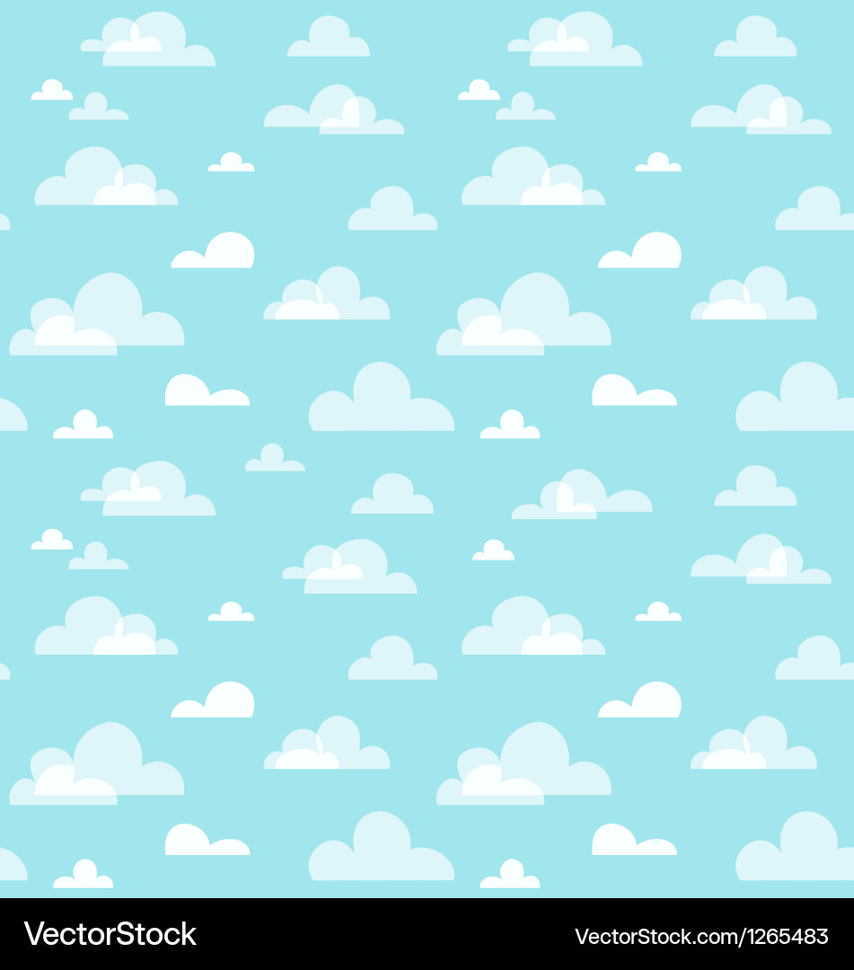 Sky pattern Royalty Free Vector Image - VectorStock