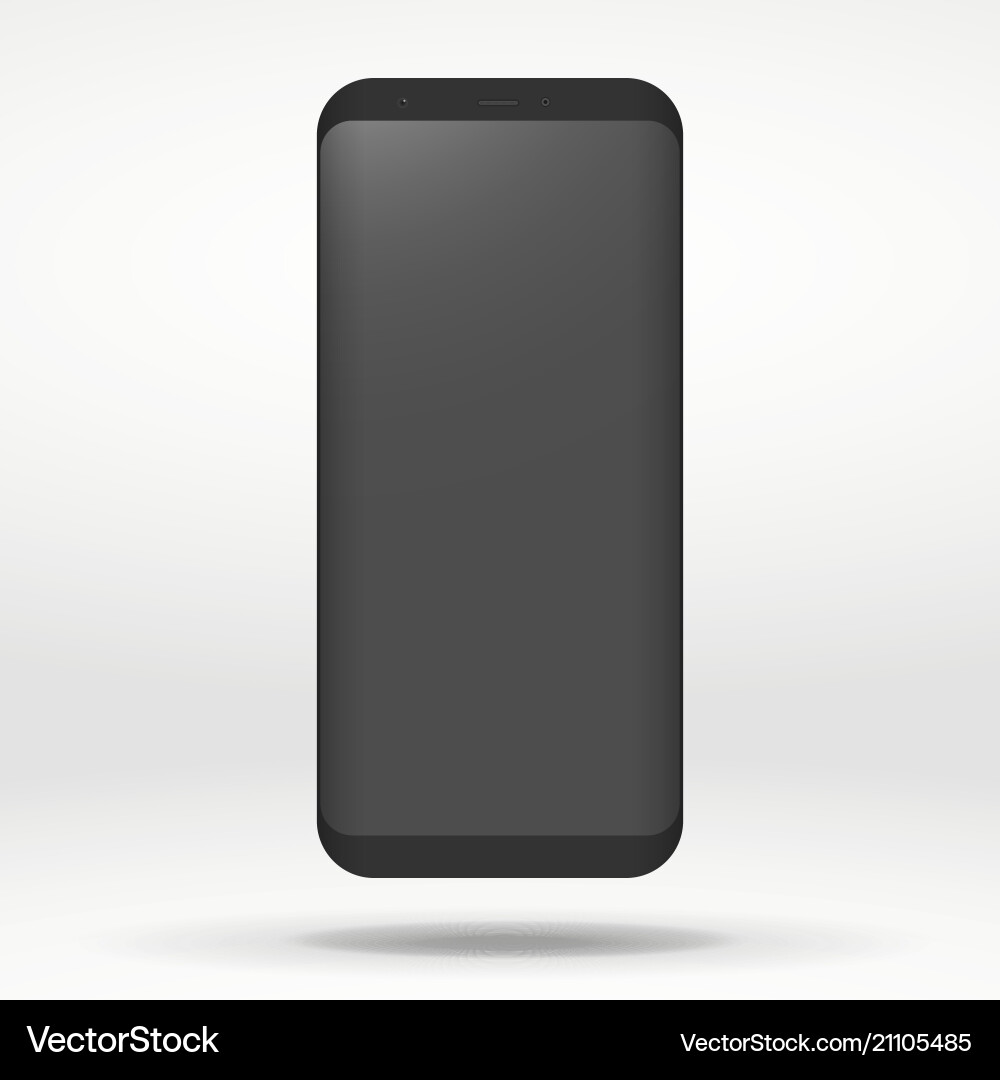 Mobile template Royalty Free Vector Image - VectorStock