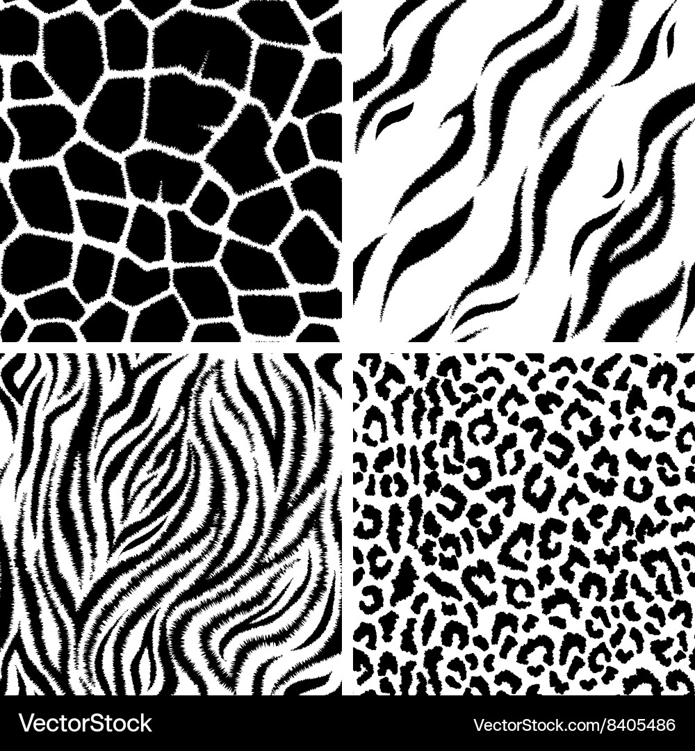 Animals seamless pattern Royalty Free Vector Image