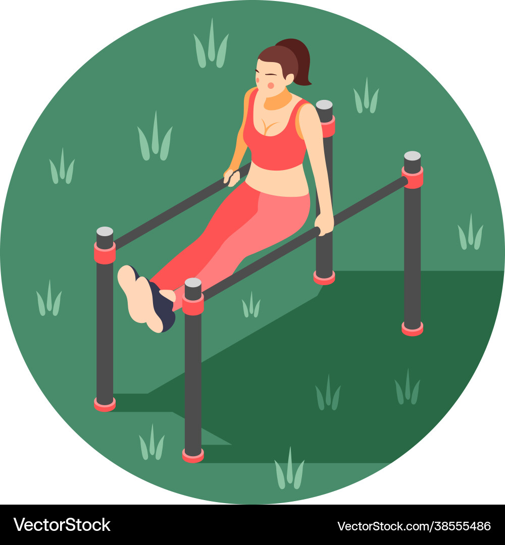 Body workout composition Royalty Free Vector Image