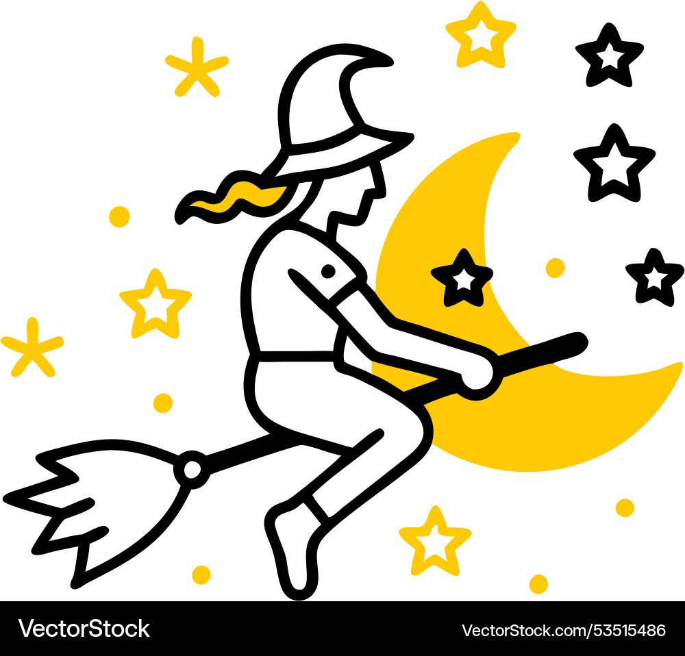 Enchanting and spooky a captivating logo design Vector Image