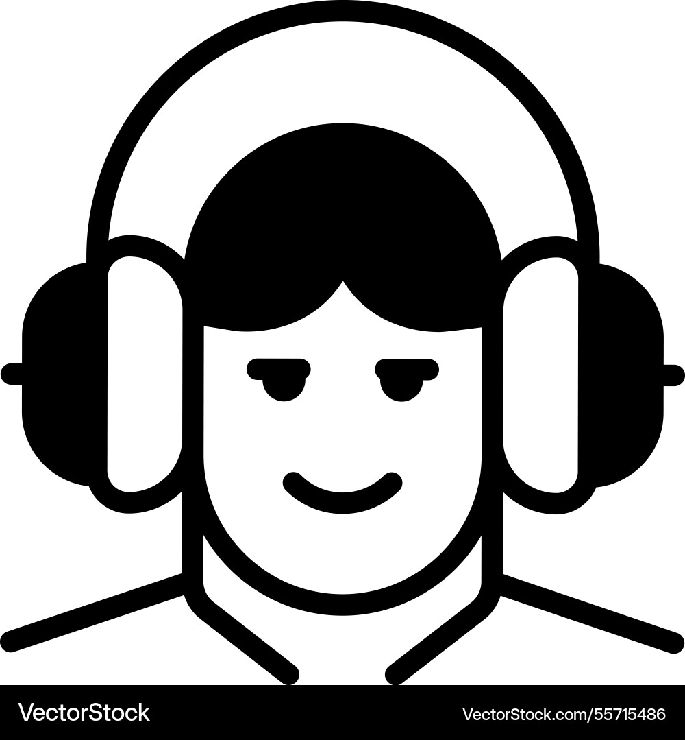 Listening Royalty Free Vector Image - VectorStock