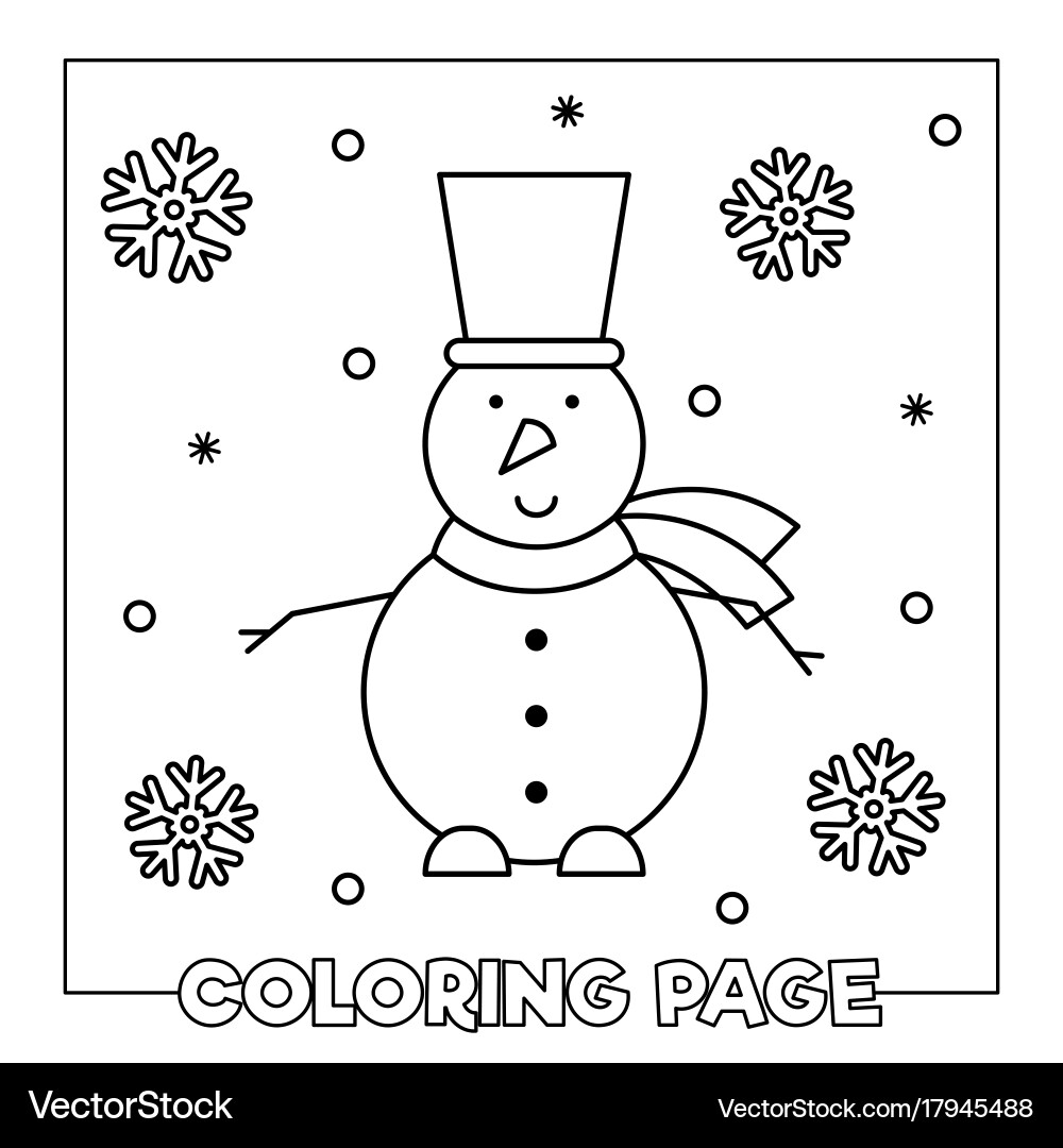 Coloring page Royalty Free Vector Image - VectorStock