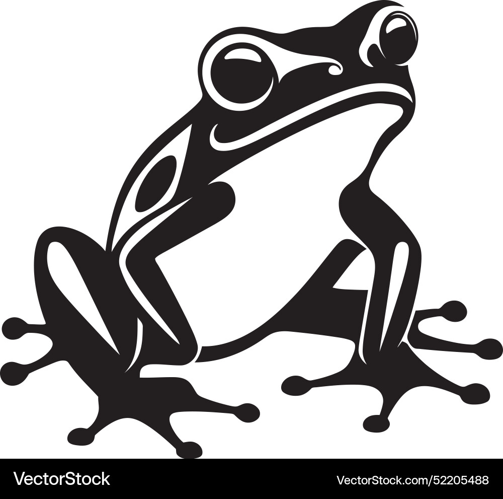 Frogs in flight the physics of leaping Royalty Free Vector