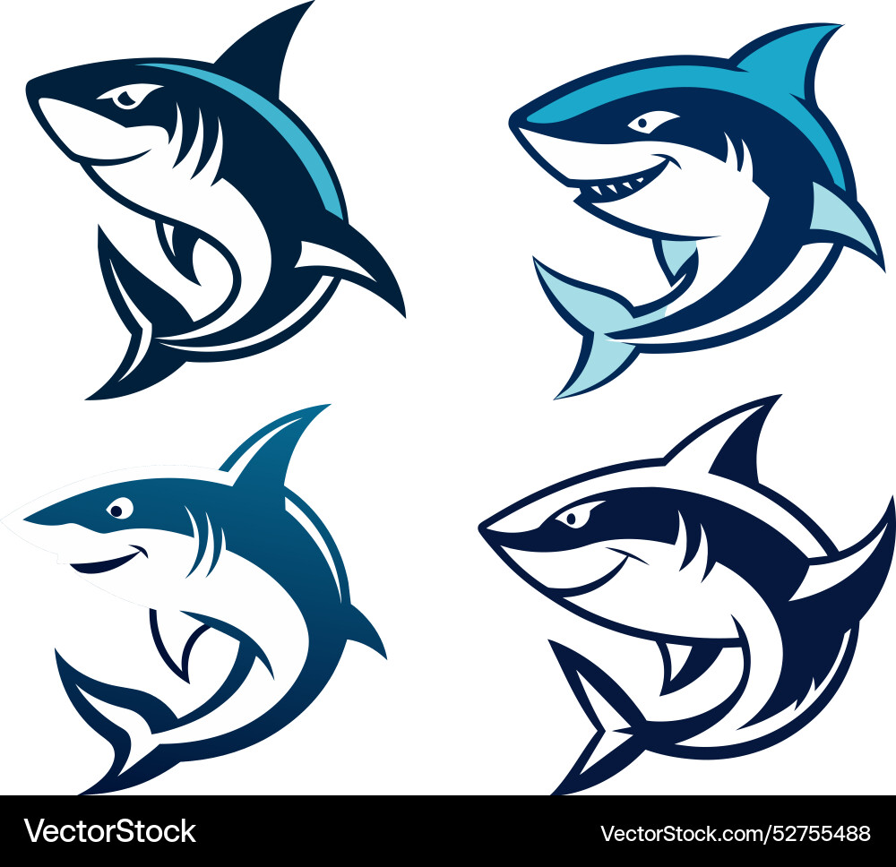 Shark Royalty Free Vector Image - VectorStock