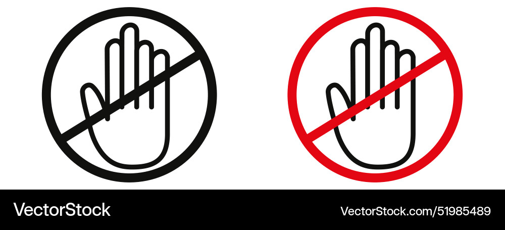 Stop sign icon for regulatory compliance traffic Vector Image