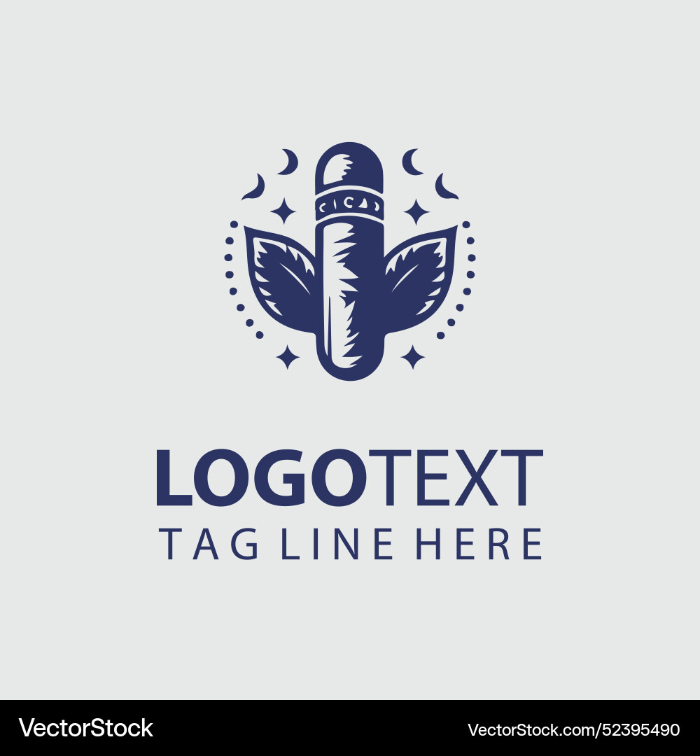 Cigar logo Royalty Free Vector Image - VectorStock