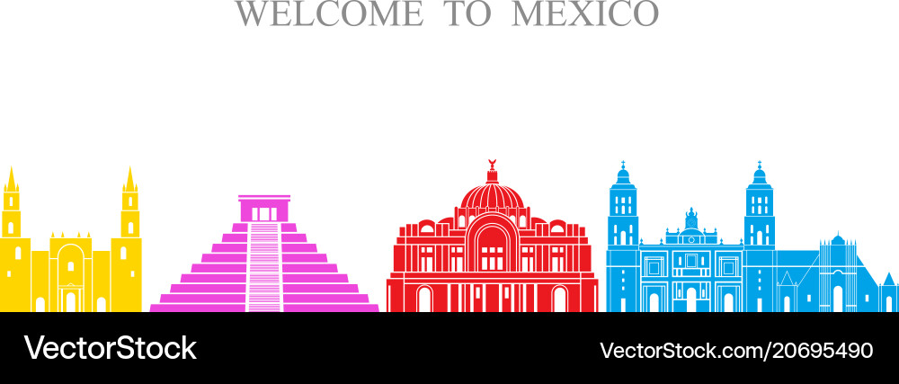 Mexico Royalty Free Vector Image - VectorStock