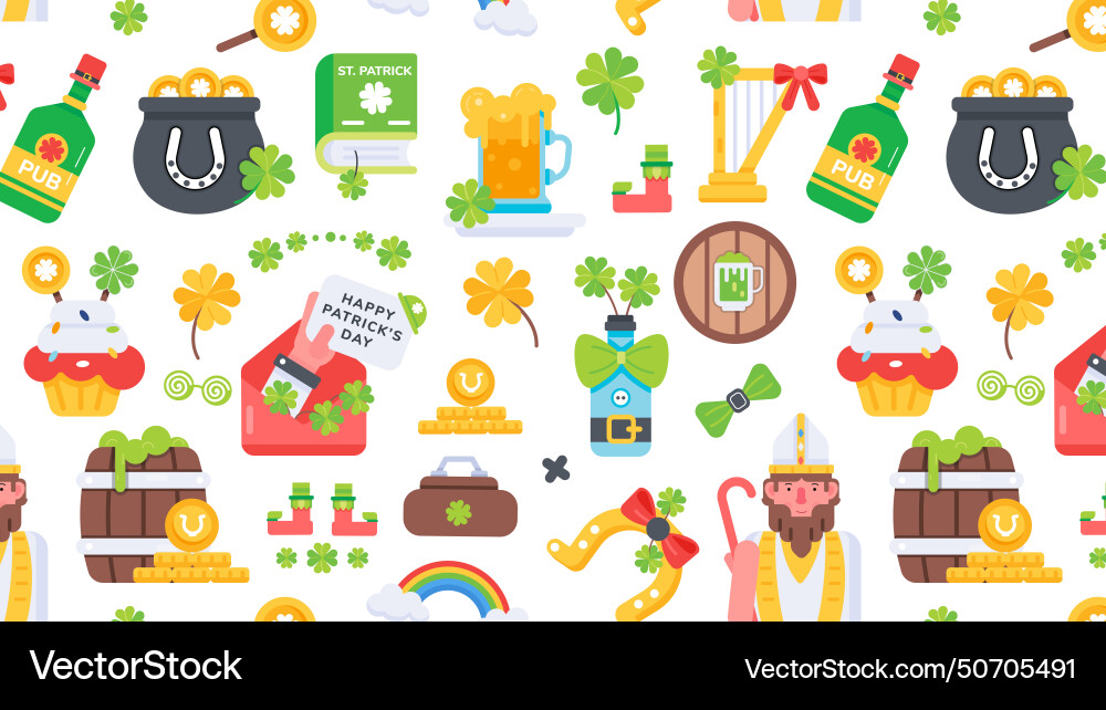 Happy patrick day Royalty Free Vector Image - VectorStock