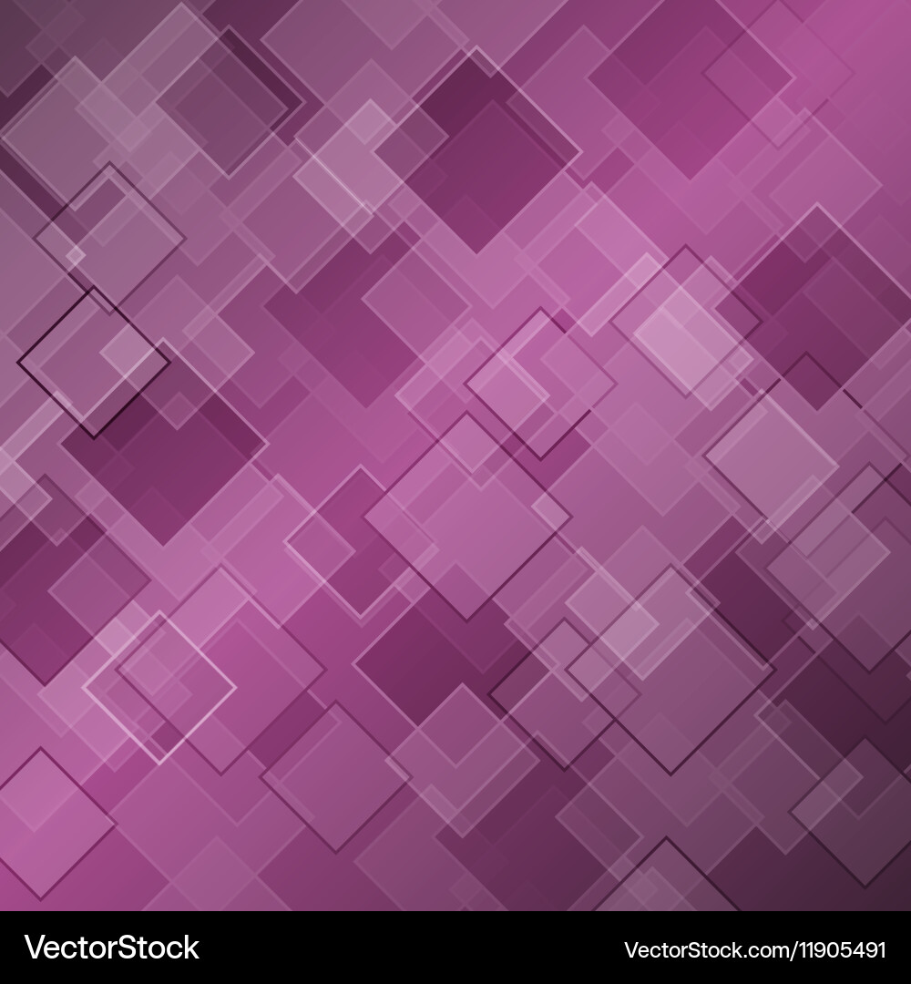 Purple Rhombus Abstract Background Royalty Free Vector Image