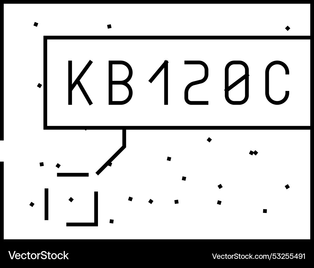 Star name line icon Royalty Free Vector Image - VectorStock