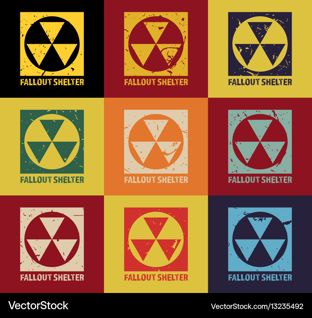 Fallout Sign Vector Images (over 330)