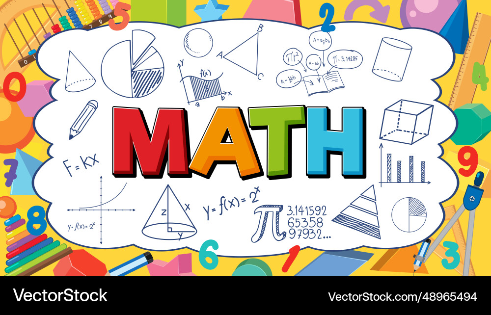 Mathematics Page Border