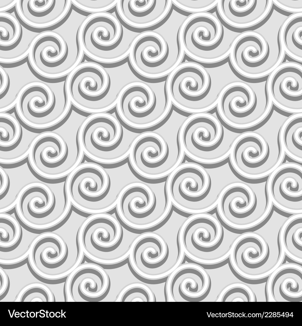 Wavy grey pattern Royalty Free Vector Image - VectorStock