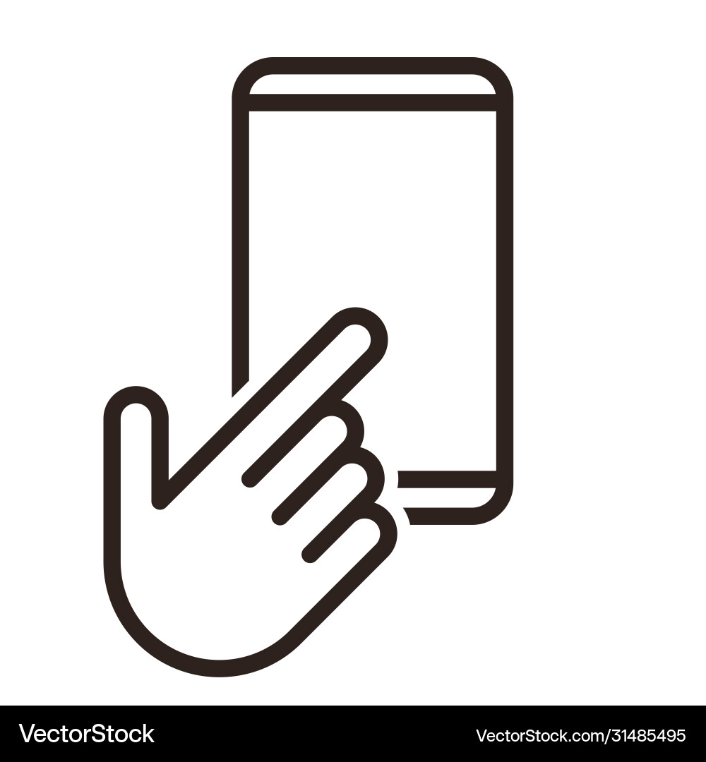 Iphone Silhouette Vector Images (53)