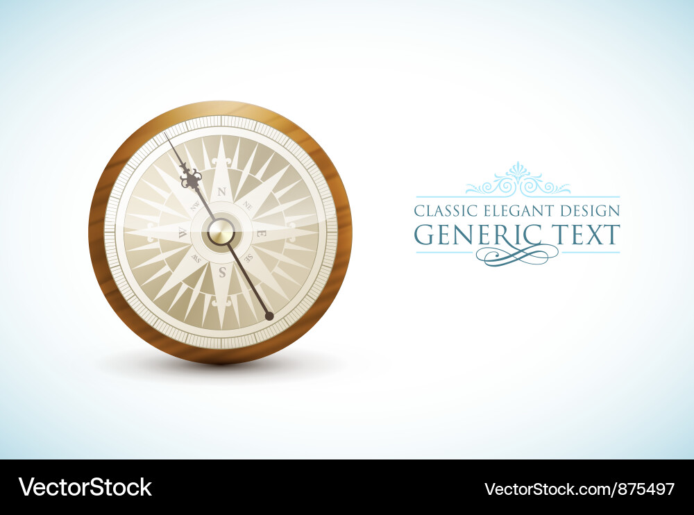 Compass design Royalty Free Vector Image - VectorStock