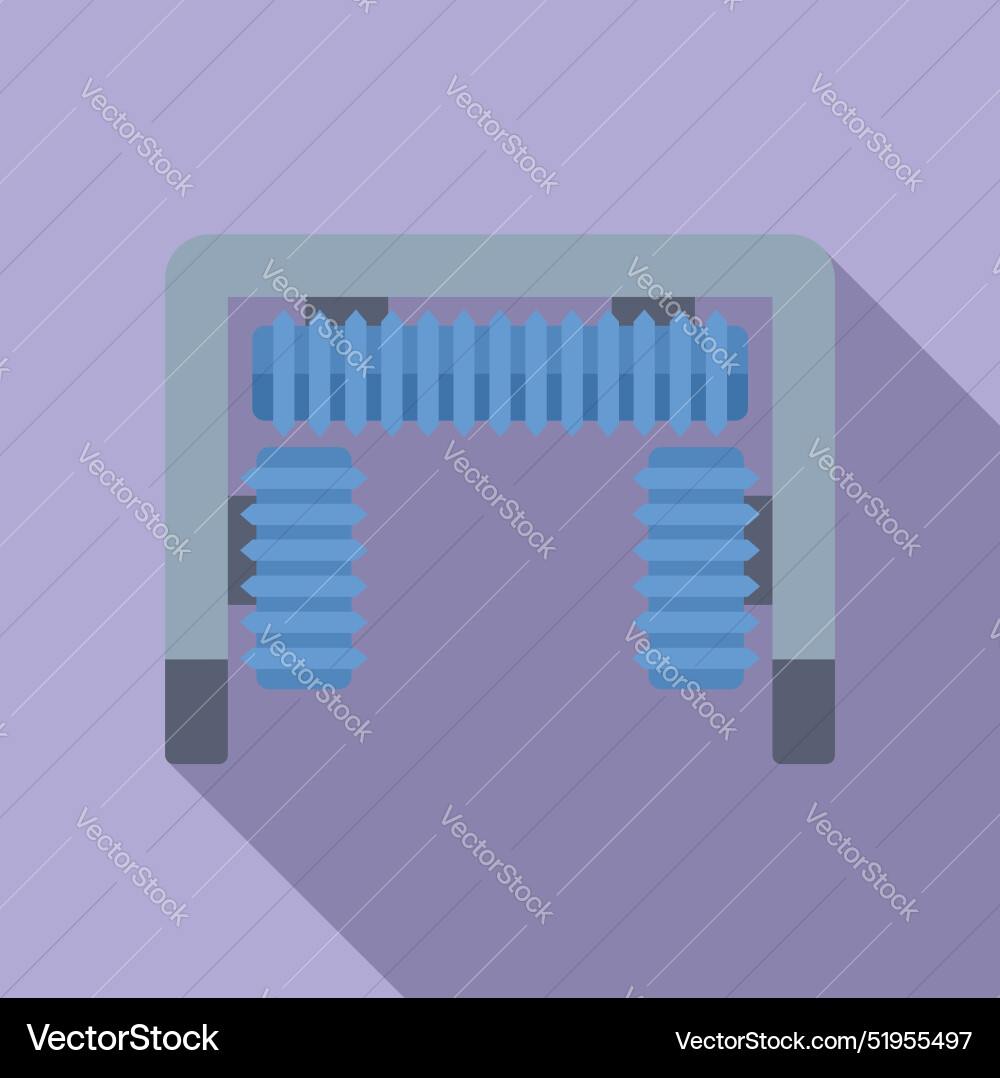 Foot massage machine relaxing tired muscles Vector Image