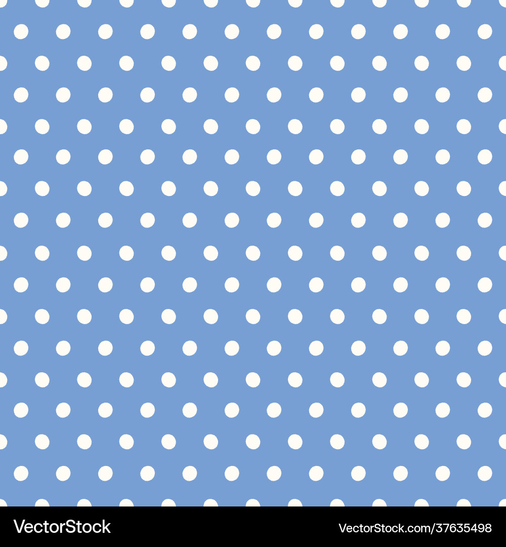 Polka dot spotted pattern background cute Vector Image