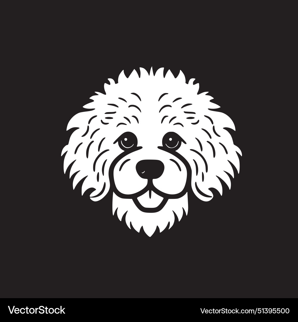 Bichon frise - high quality logo ideal Royalty Free Vector