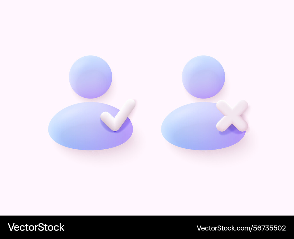 Account profile icon personal online white Vector Image