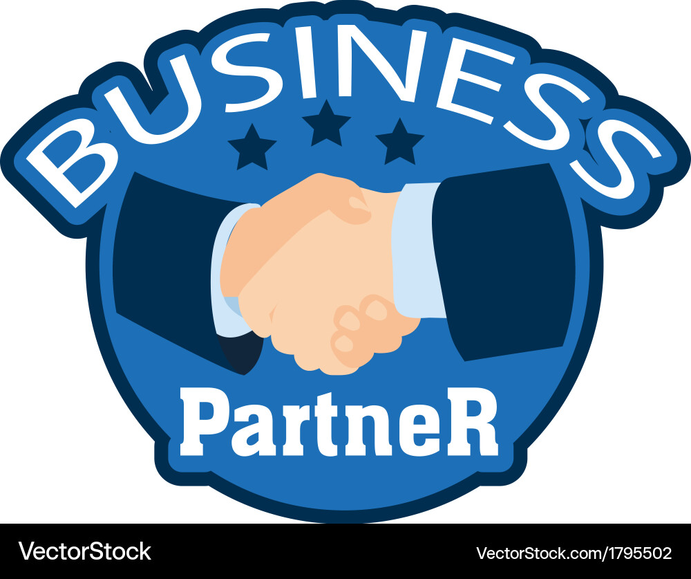 Business partner Royalty Free Vector Image - VectorStock