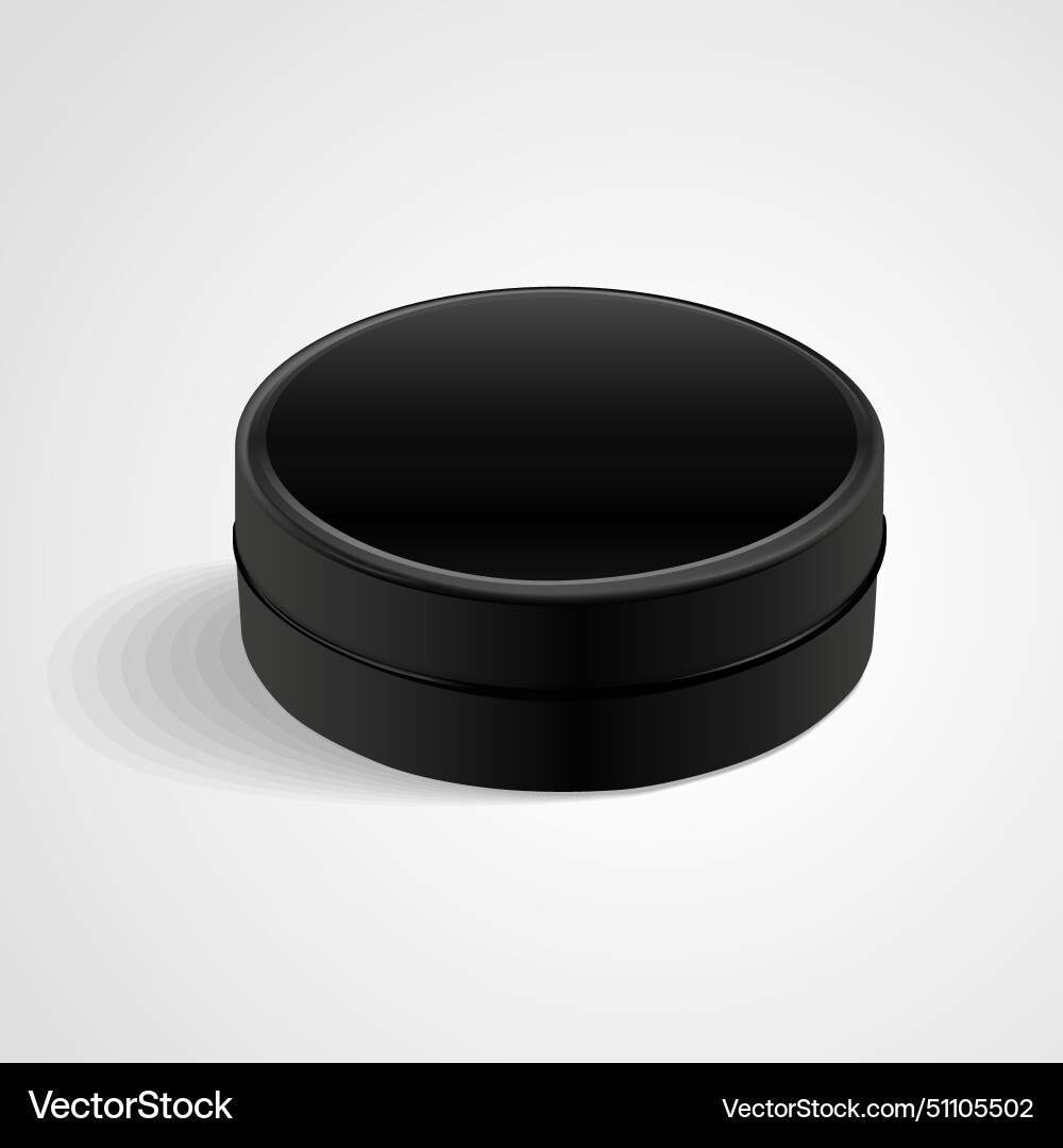 Round metal box Royalty Free Vector Image - VectorStock