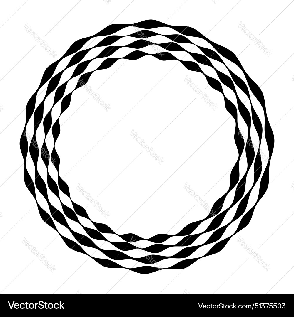 Circle frame Royalty Free Vector Image - VectorStock