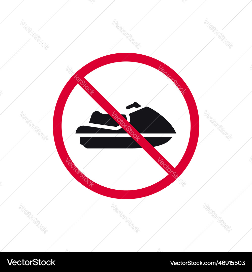 No beer prohibited sign forbidden modern sticker Vector Image
