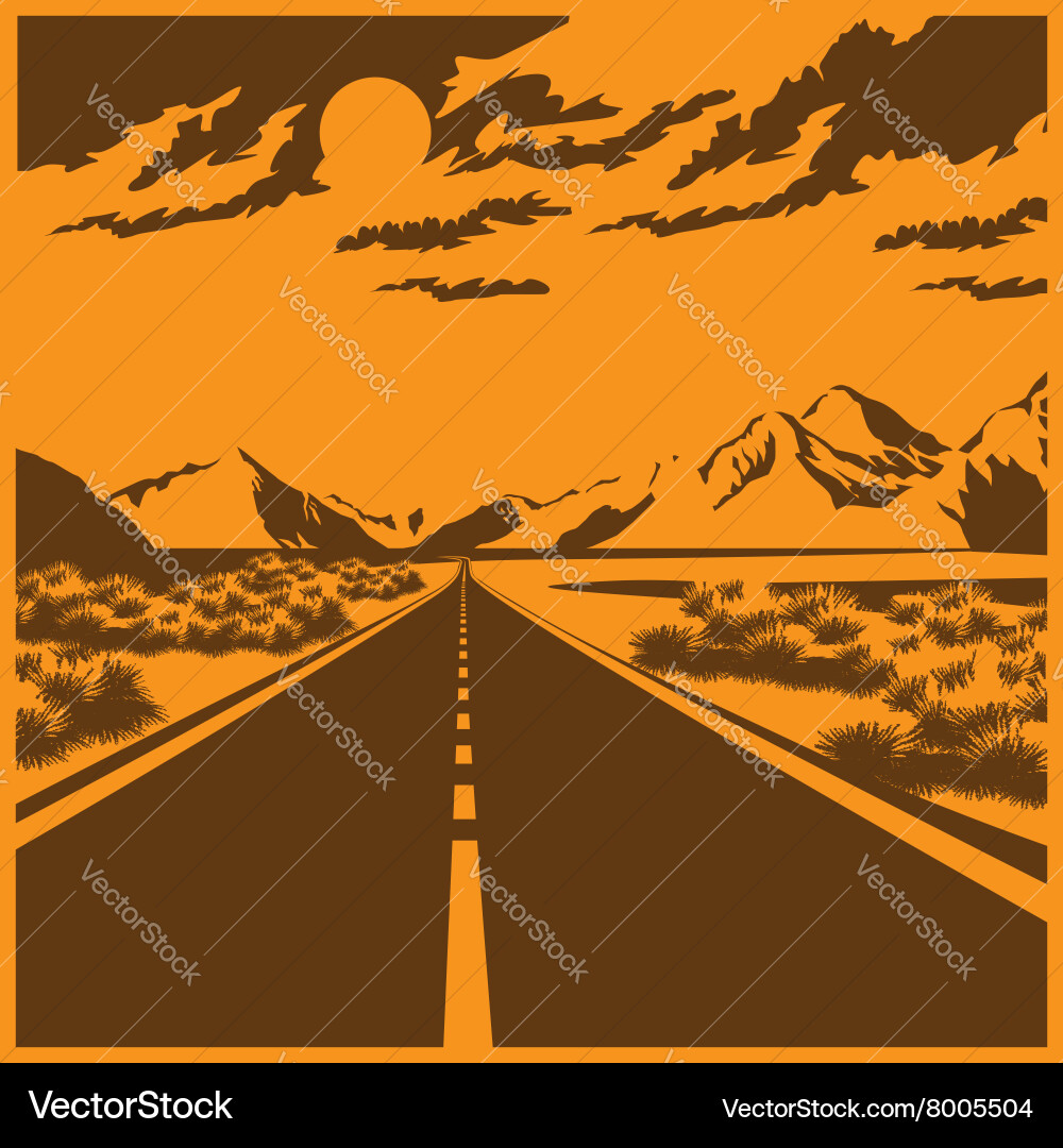 Road Royalty Free Vector Image - VectorStock