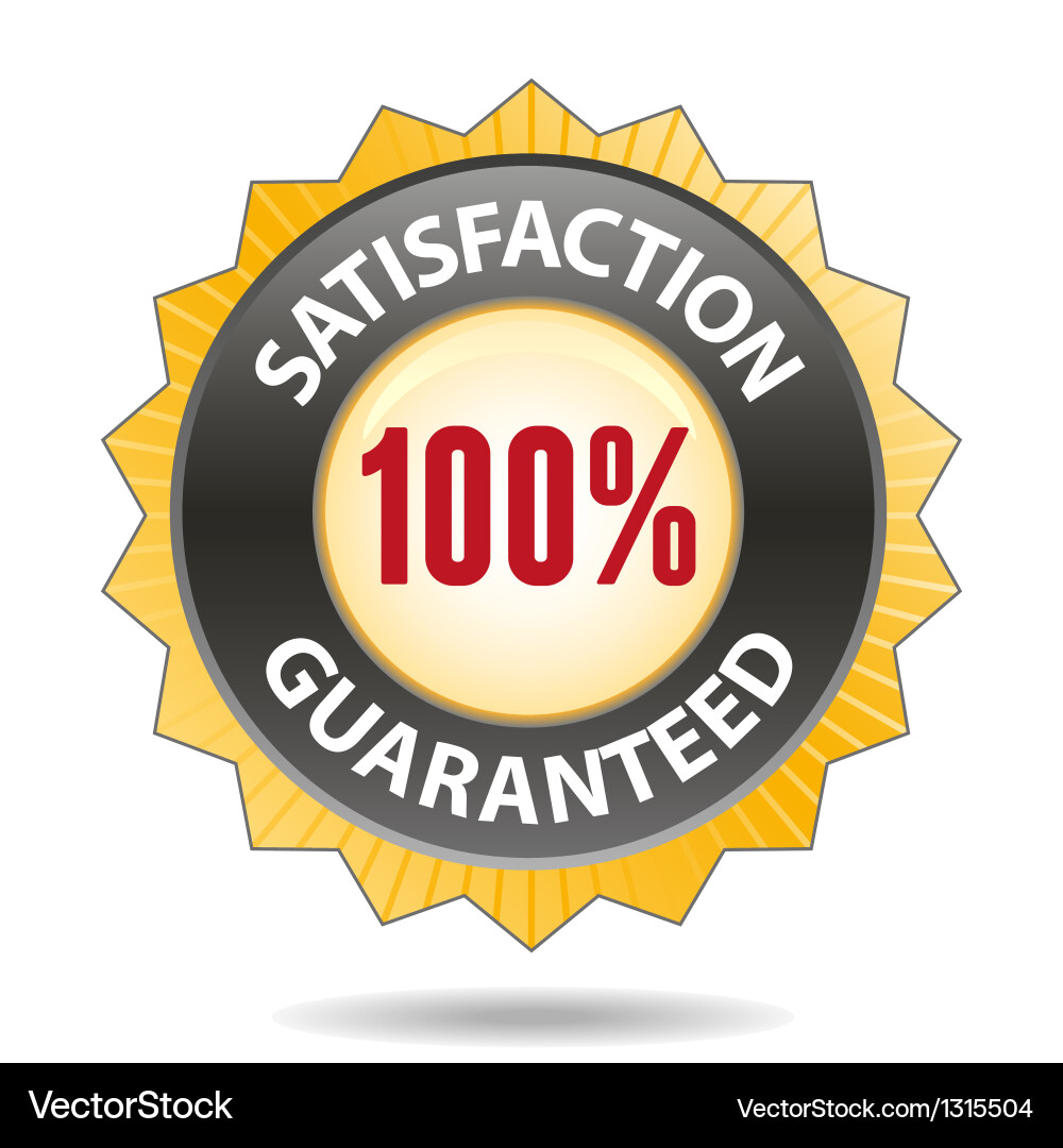 Satisfaction Royalty Free Vector Image - VectorStock