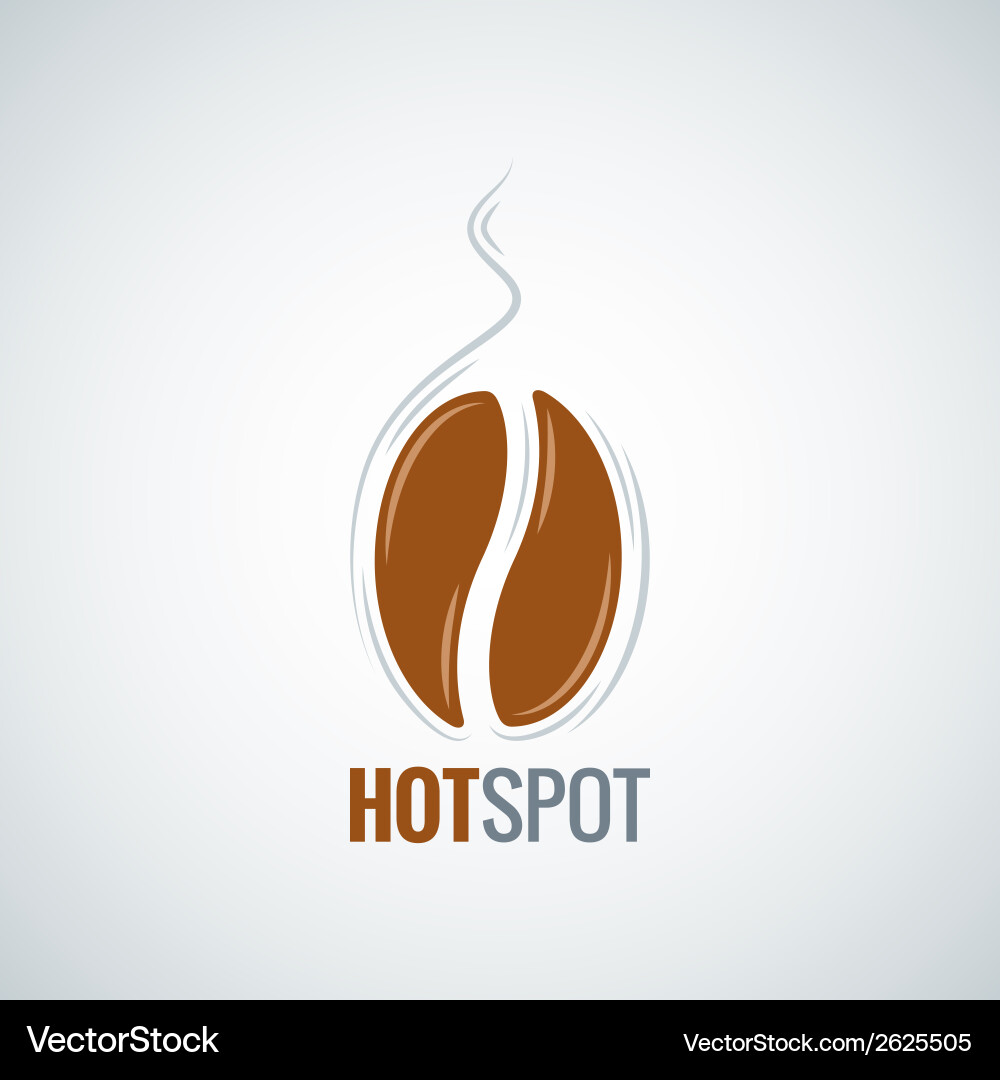 Coffee bean design menu background Royalty Free Vector Image